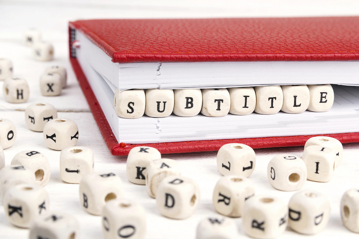 How to Subtitle Your Book to Encourage Sales | Jane Friedman